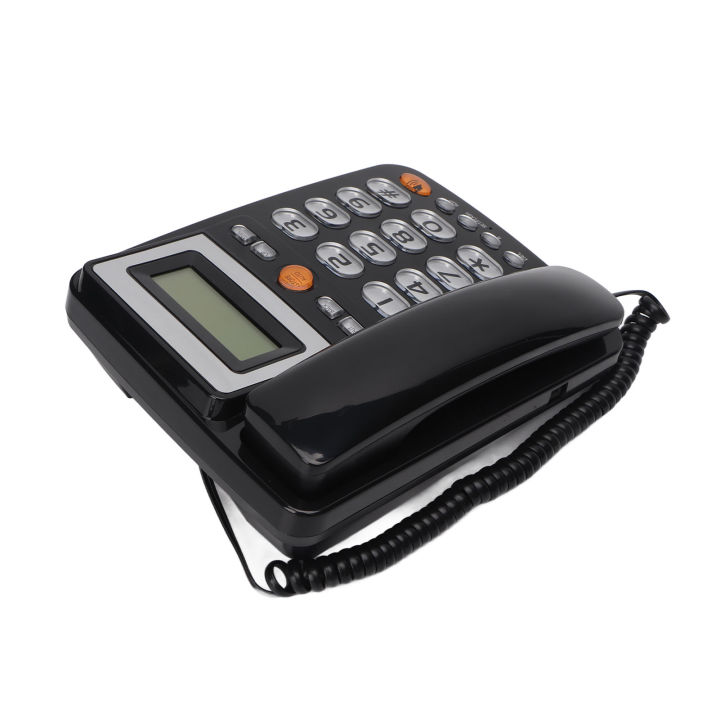 Big Button Corded Phone Hands Free Calls LCD Adjustable Brightness One ...