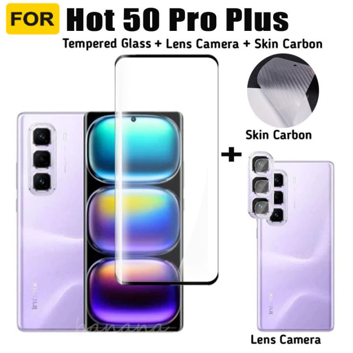 Infinix Hot 50 Pro Plus Full Cover Tempered Glass Film for Infinix Hot ...