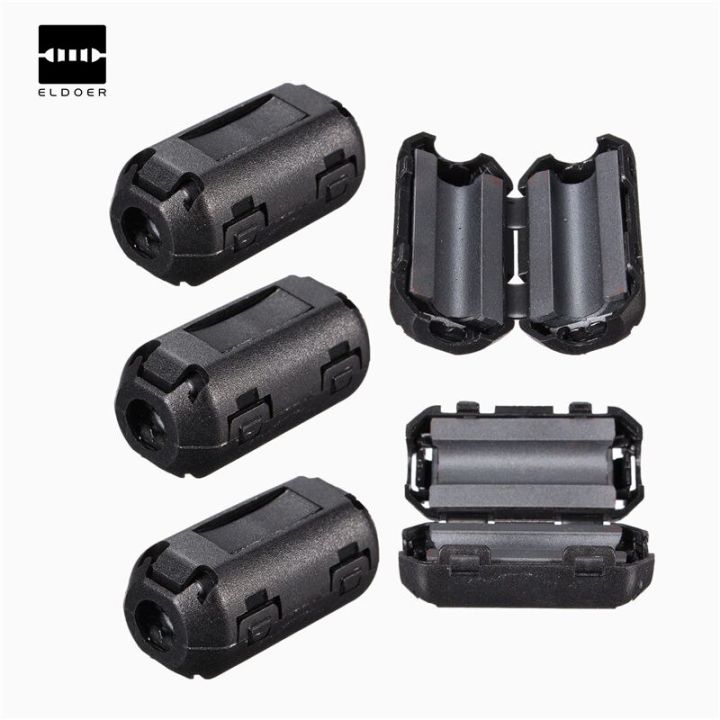 【VA VA VOOM】10pcs Unit On EMI RFI 5mm Audio Cable Wire Filter Snap ...