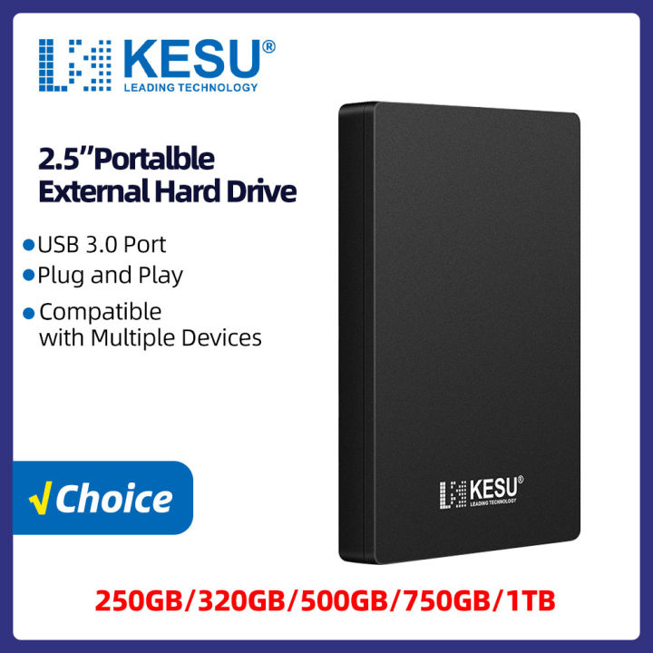 KESU hdd External Hard Drive 2tb/1tb/500gb Portable USB Hard disk disc ...
