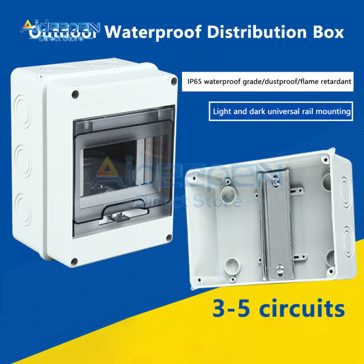 2/3/5/8/12 Ways Outdoor Waterproof Electrical Distribution Box Circuit ...