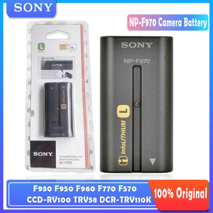 Sony NP-F970 NP F970 NPF970 Battery F930 F950 F960 F770 F570 CCD-RV100 TRV58 DCR-TRV110K RV100 ...