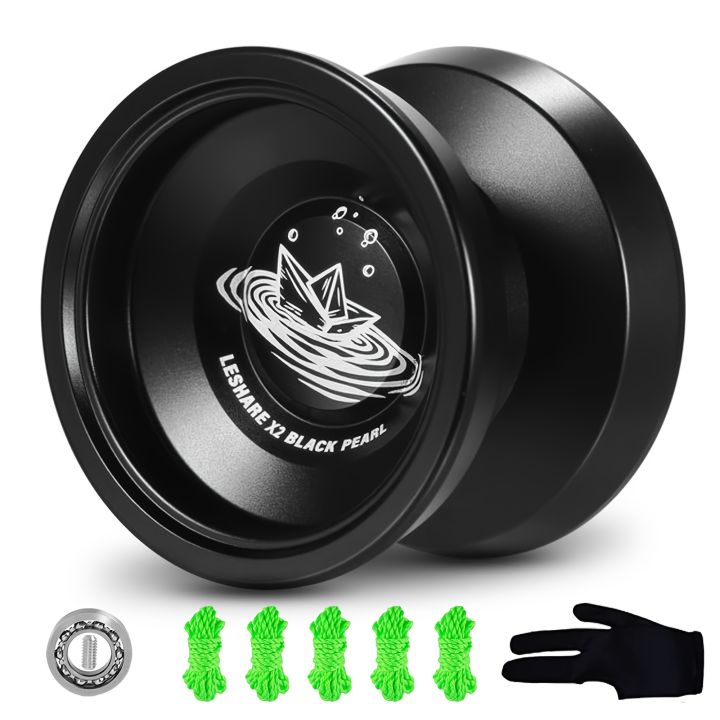 Non-Reactive X2 Metal Yoyo for Advanced yo-yo Players, Aluminum Alloy Metal Yo yo, Enter Level ...