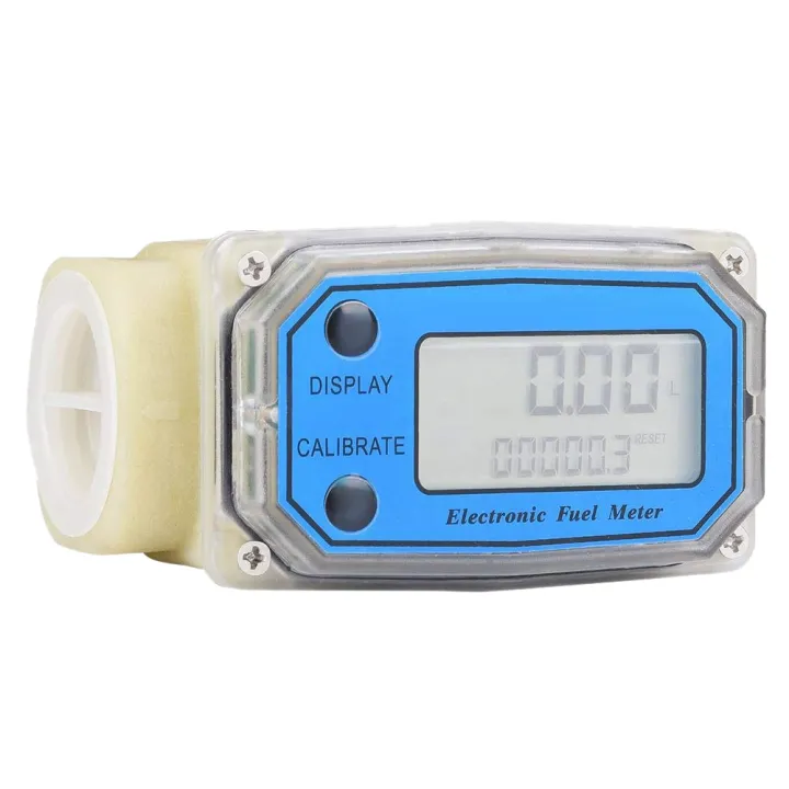 Digital Turbine Flow Meter Fuel Flow Meter Turbine Flowmeter for Chemicals Water Sea Liquid ...