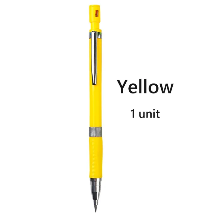 Simple 5.0mm Mechanical Pencil With Pencil Sharpener Smooth Writing 2B ...