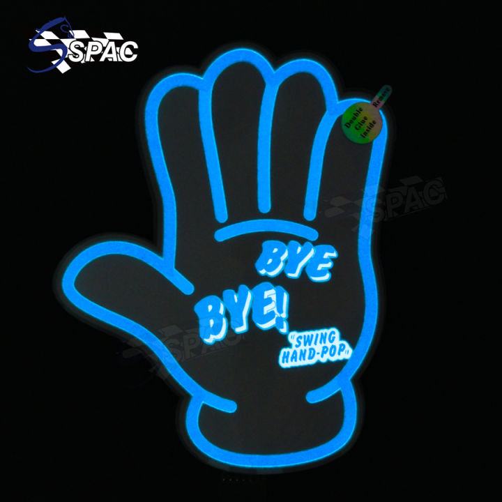 Bye Bye Windshield Electric 5 Stars Wanted Car Led Sign Up Window Swing ...