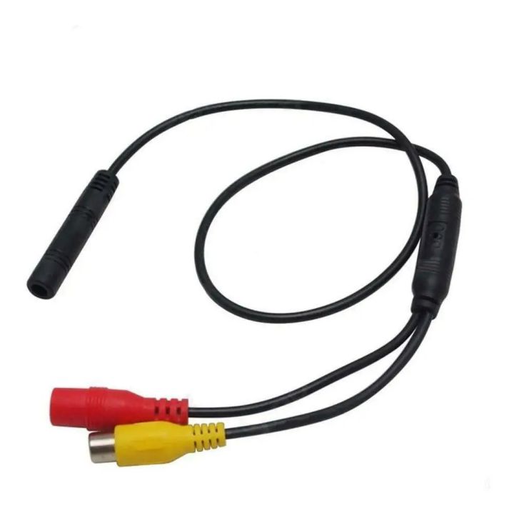 RCA 4-Pin Male To Female Connector Female Connector Car Backup Camera ...