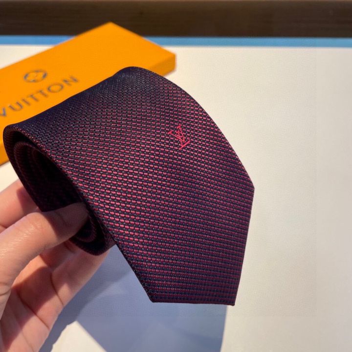 New Arrive LVの Tie for Men 100% Top Jacquard Silk Handmade Exquisite ...