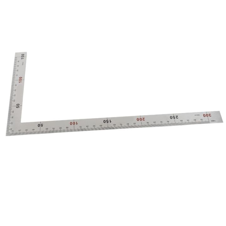 Professional Stainless Steel L-Shaped Framing Square 90 Degree 300mm ...