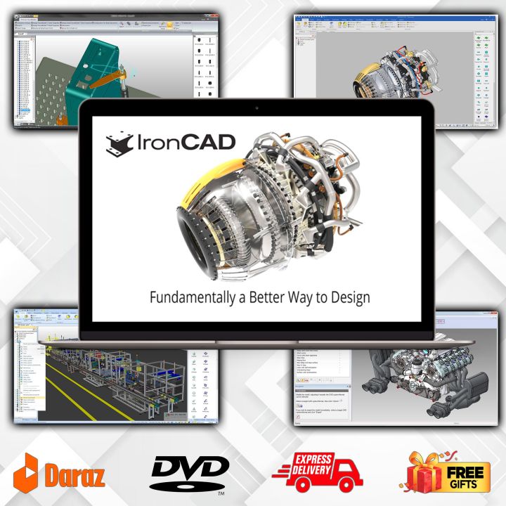 IronCAD Design Collaboration Suite 2019 Design and Multiphysics Programs Software | Daraz.lk