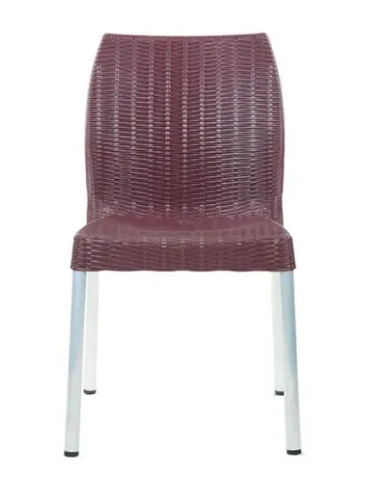Rattan Chair Armless Steel Leg Phoenix |Rattan design Chair | Living ...