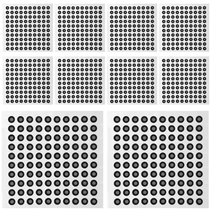 1000 Points 3D Scanning Mark Points Hand-Held 3D Scanner Reflects the ...