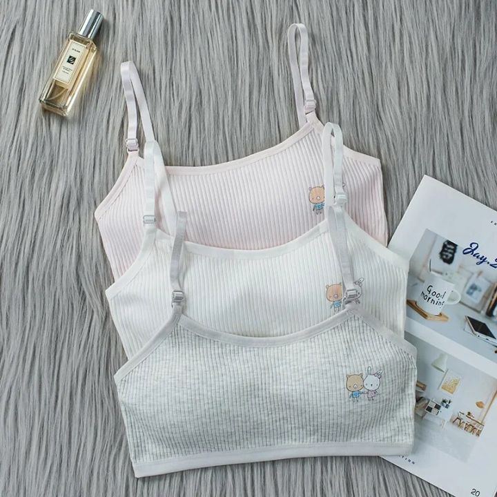 8-16 Years Kids Bras Young Girls Underwear Teenage Training Bras Women ...