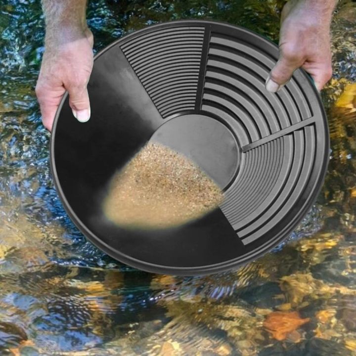 Efficient Durable Gold Pan Plastic Large Capacity Gold Panning Tools ...
