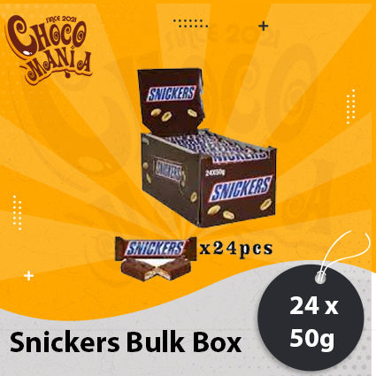 Snickers Chocolate Bulk Box Of 24 x 50g | Daraz.lk