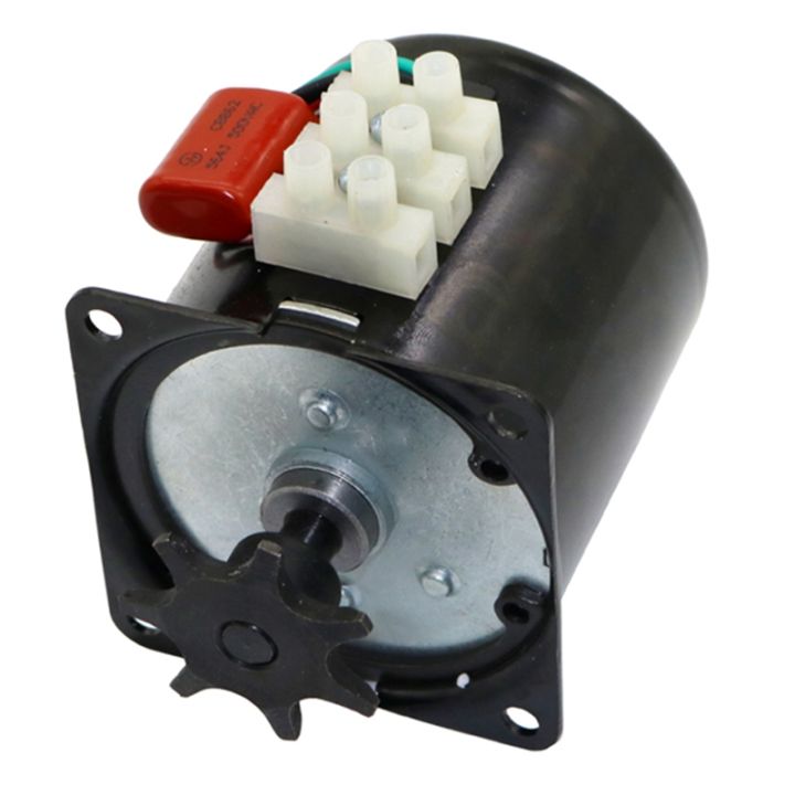 220V AC Egg Turner Motor Incubator Engine Reversible Geared Motor for ...