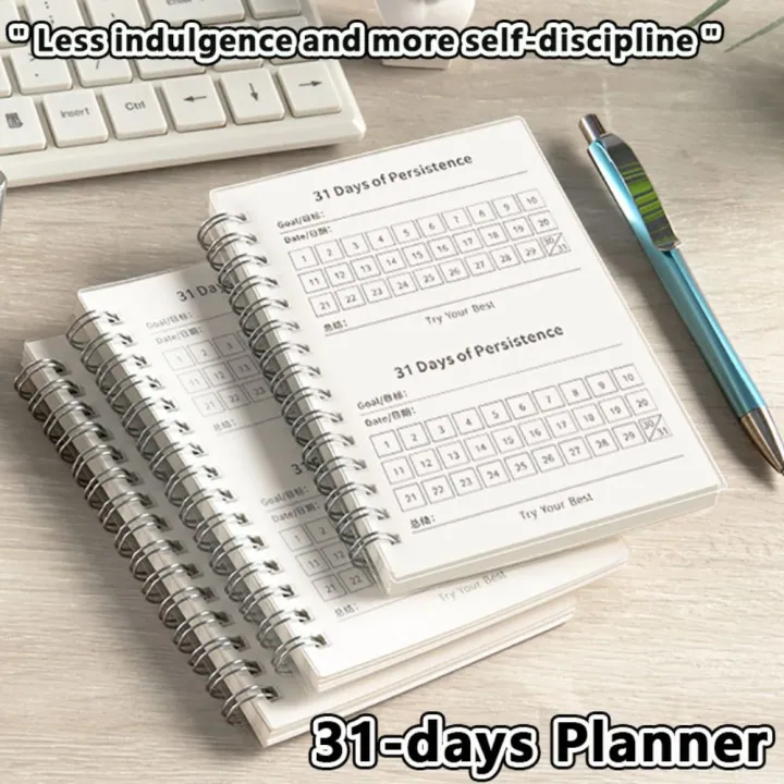 New A6 Self-discipline Check-in Notebook Student Specific Self ...