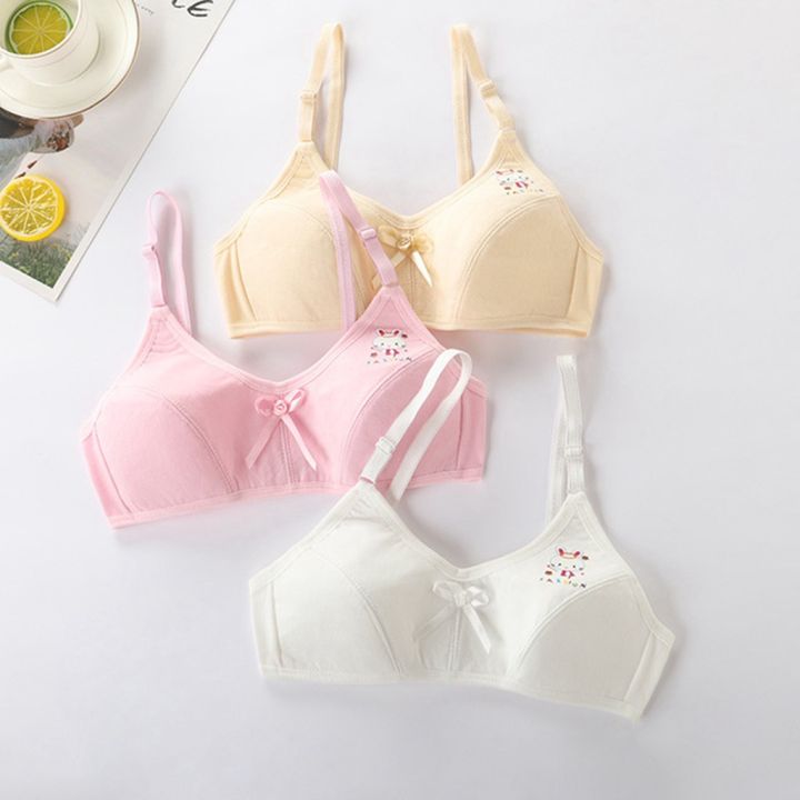 Girls Kid's Training Bra for Teens 8-16Years Sport Bra Teen's Underwear ...