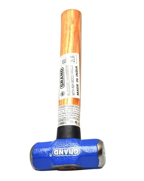 Sledge Hammer - Grand - Ash Wood Handle - 2 Lbs | Daraz.lk