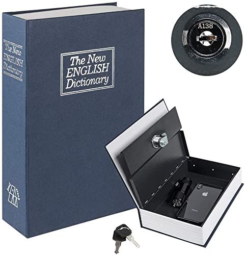 Book Safe with Combination Lock, Dictionary Diversion Book Safe ...