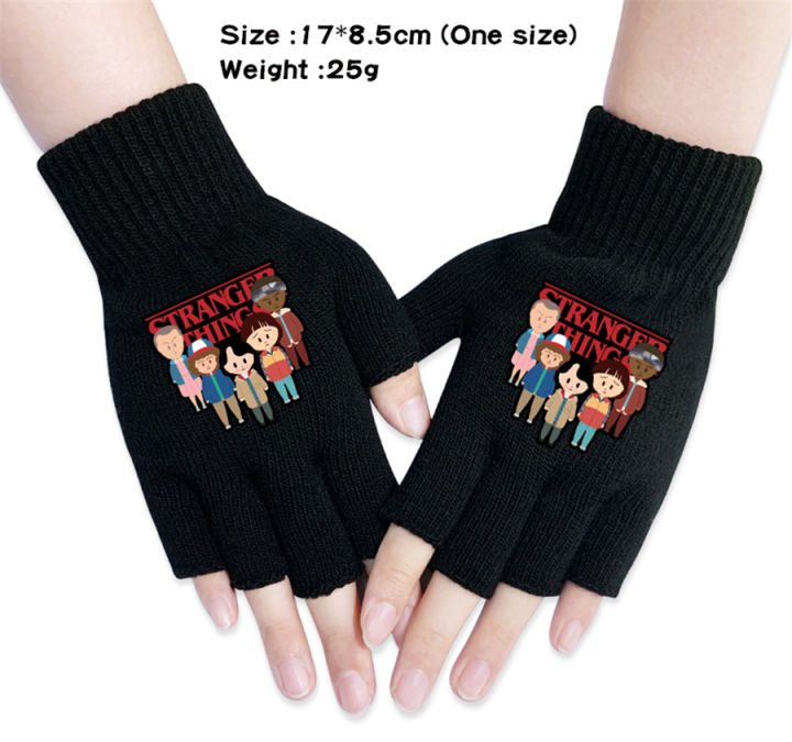 【TechOrbit】Half Finger s Stranger Things Boys Girls Autumn Winter Warm ...
