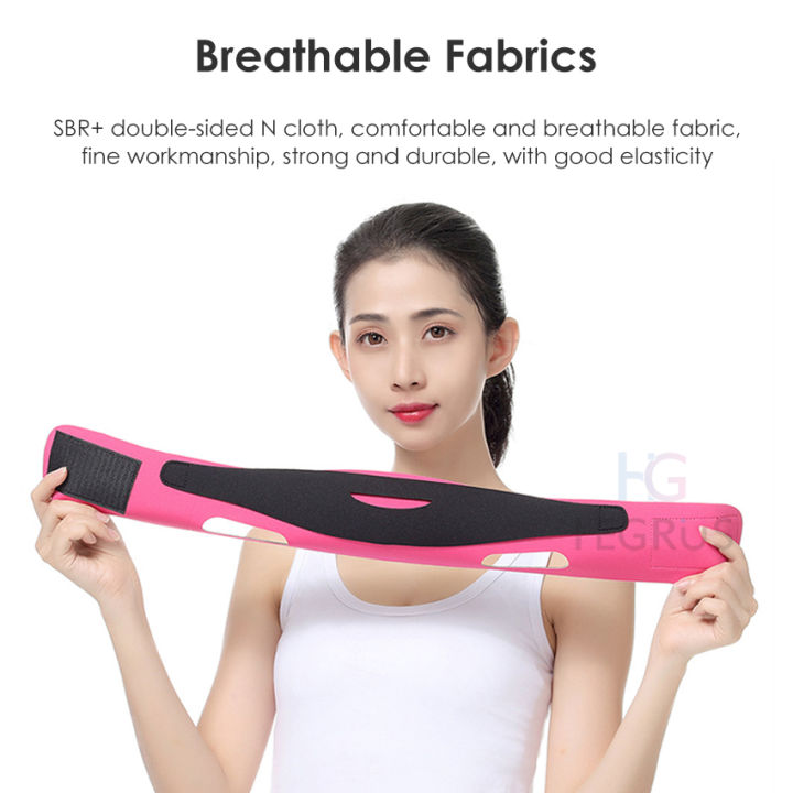 Face Slimming Belt Thin Face Bandage Breathable Graphene Bandages ...