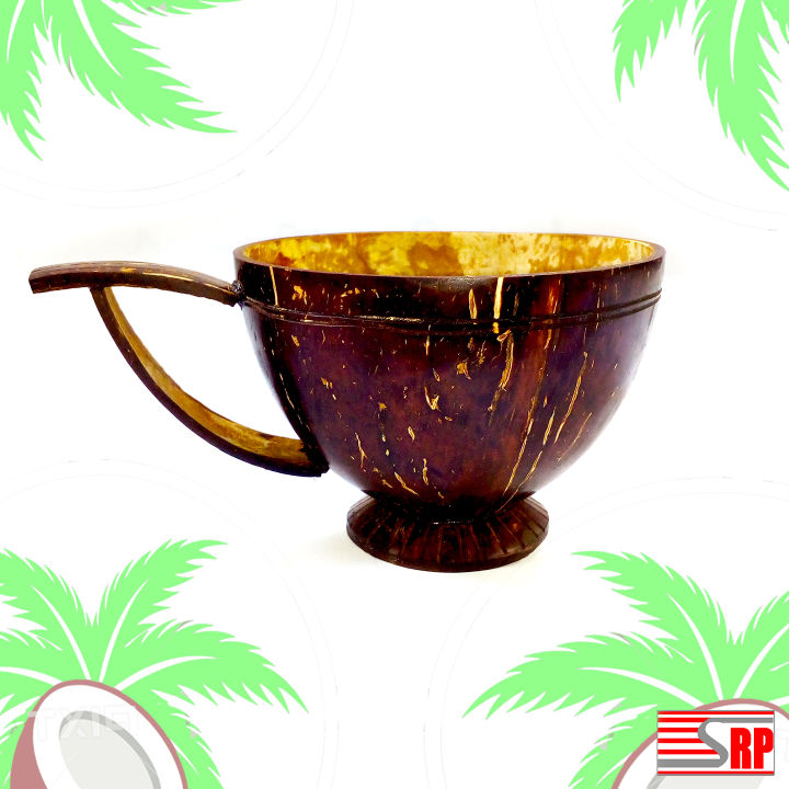 New Coconut Shell Cup/Cups Of Tea And Coffee Natural Coconut Shells ...