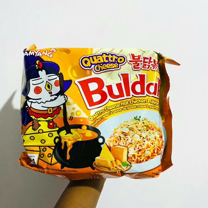Samyang Quattro Cheese Hot Chicken Flavored BULDAK Ramen 140g | Daraz.lk