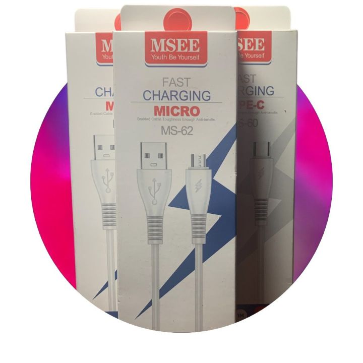 MESS High Speed Data Cable Charging And Sync 5A OutPut For Micro USB ...