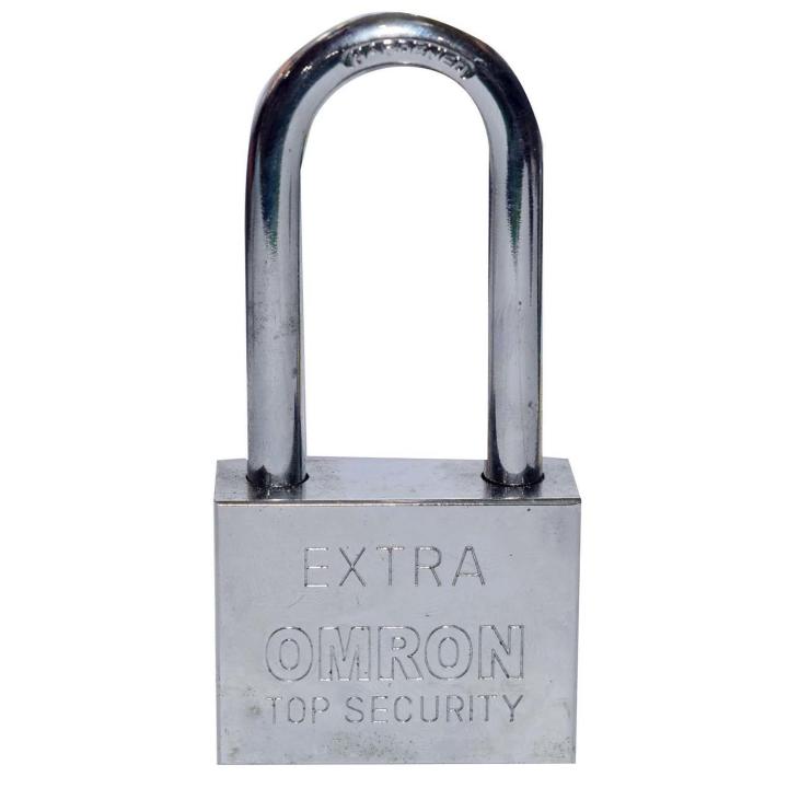 Omron Pad Lock With 3 Keys - Silver | Daraz.lk