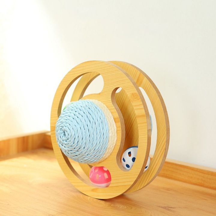 Cat Scratching Board Space Asteroid Cat Sisal Turntable Toy Interactive ...