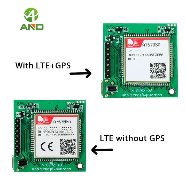 Simcom A7670sa 4g Cat 1 With Gsm Gps Module With Development Core Board ...