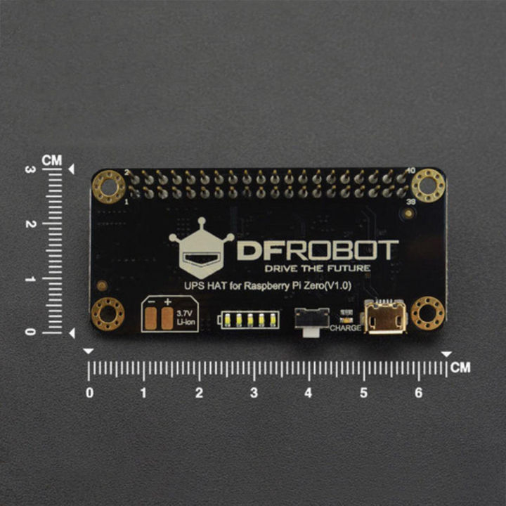 New Dfrobot Ups Hat Shield For Raspberry Pi 2/3/a Zero Max17043 2a Output Support Auto Charge ...