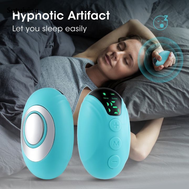 Sutuiying Handheld Mini CES Sleep Aid Smart Microcurrent EMS Pulse ...