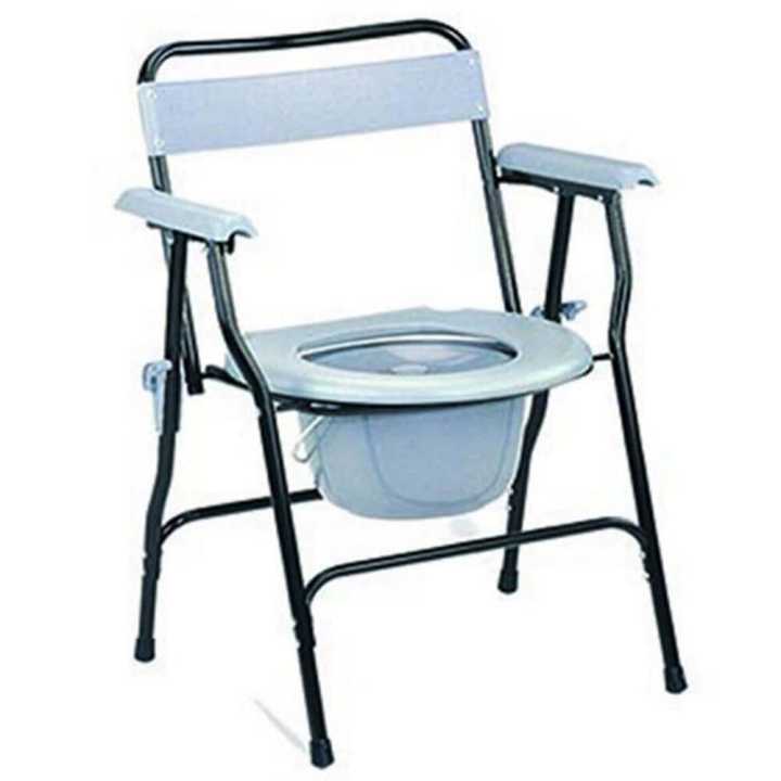 Commode Chair with bucket- Multicolour | Daraz.lk