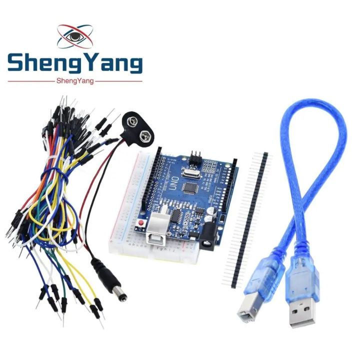 【TianYu Mall】ShengYang Kit for arduino Uno R3 - Bundle of 5 Items: R3 ...