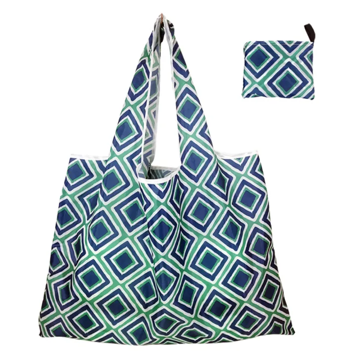 【SkinHorizon】Large Foldable Shopping Recyclable Eco Bag Oxford Cloth ...