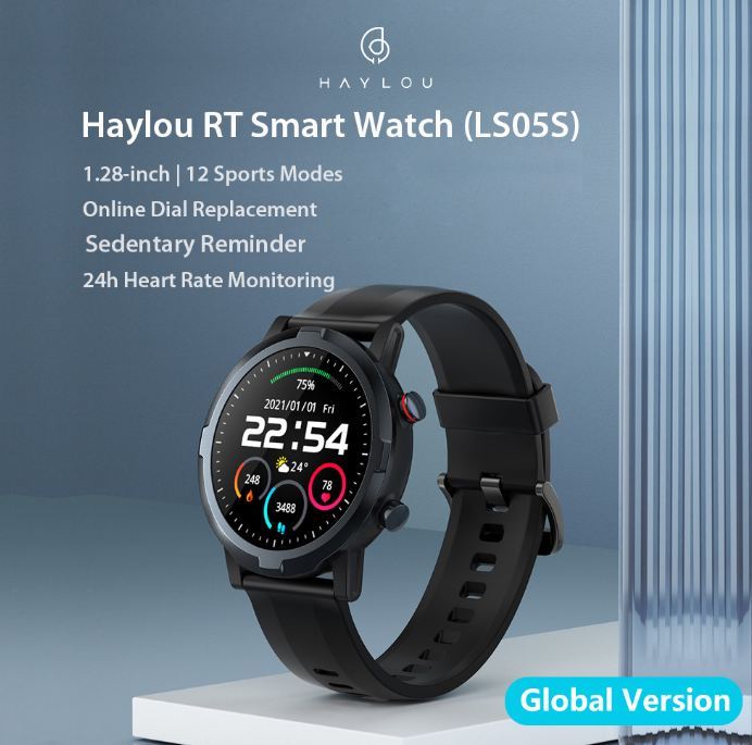 Haylou RT LS05S Bluetooth smartwatch men waterproof sports swimming ...
