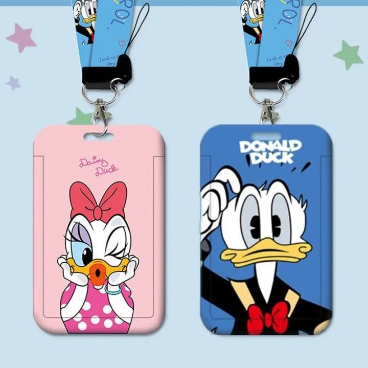 Disney Donald Duck ID Card Holder for Girls Classic Cartoon Characters ...