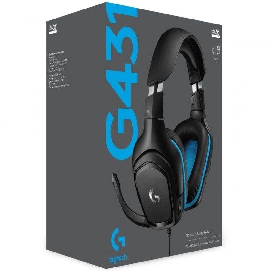 Logitech G431 7.1 surround gaming headphone | Daraz.lk