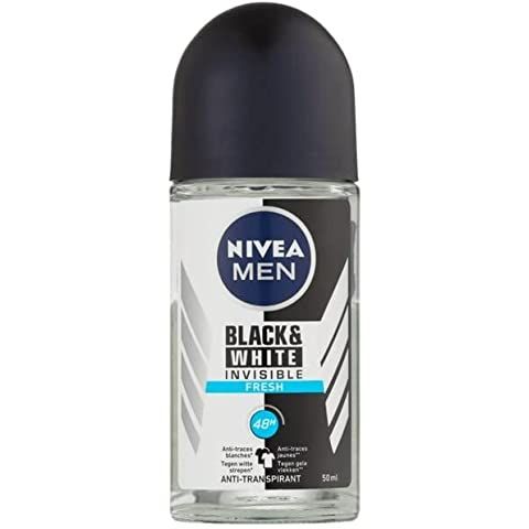 NIVEA Men Invisible Black & White Fresh Roll-On Deodorant 50 Ml | Daraz.lk