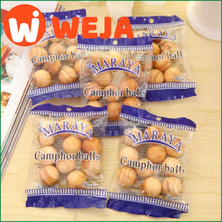 【WEJA】10 PCS Home Repellent And Mothproof Home Pine Wood Bead Camphor ...