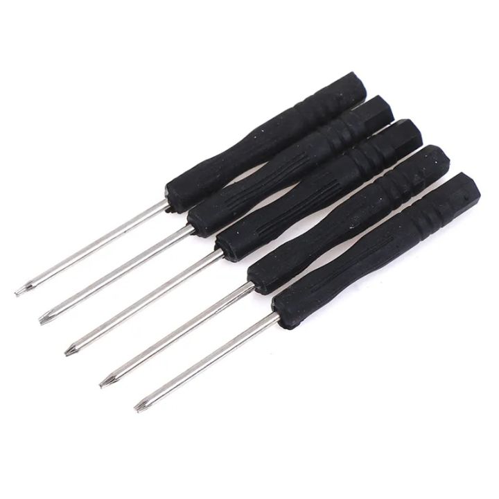 phone repair tools 5 Pieces Black Precision Torx Screwdriver Set T2+T3 ...