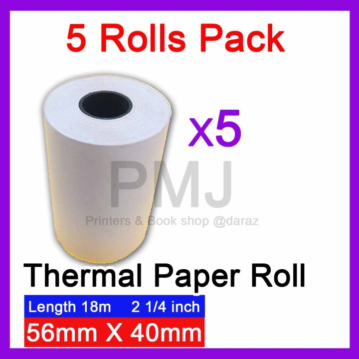 Thermal Paper Bill Roll 56mm * 40mm 2 1/4 inch for POS Reload machins ...