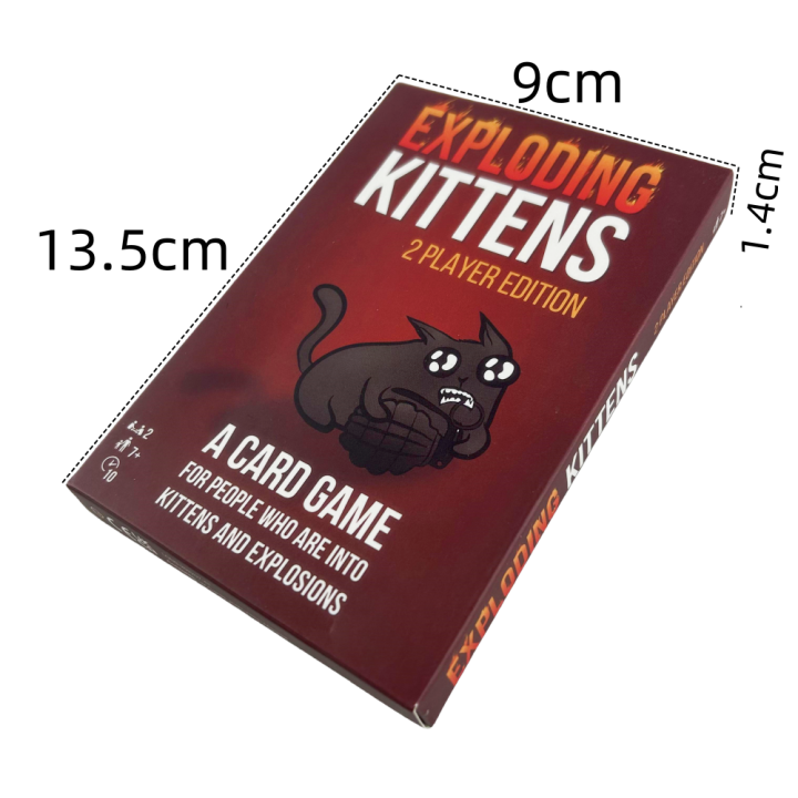 【SmartHorizon】Exploding Kittens Card Game Original Edition Party ...