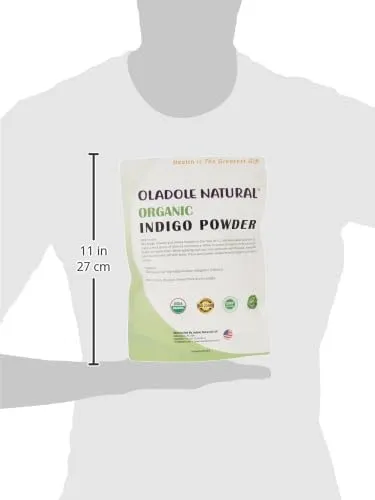 Oladole Natural Organic Indigo Powder 300g Pure & Natural To Prevents ...