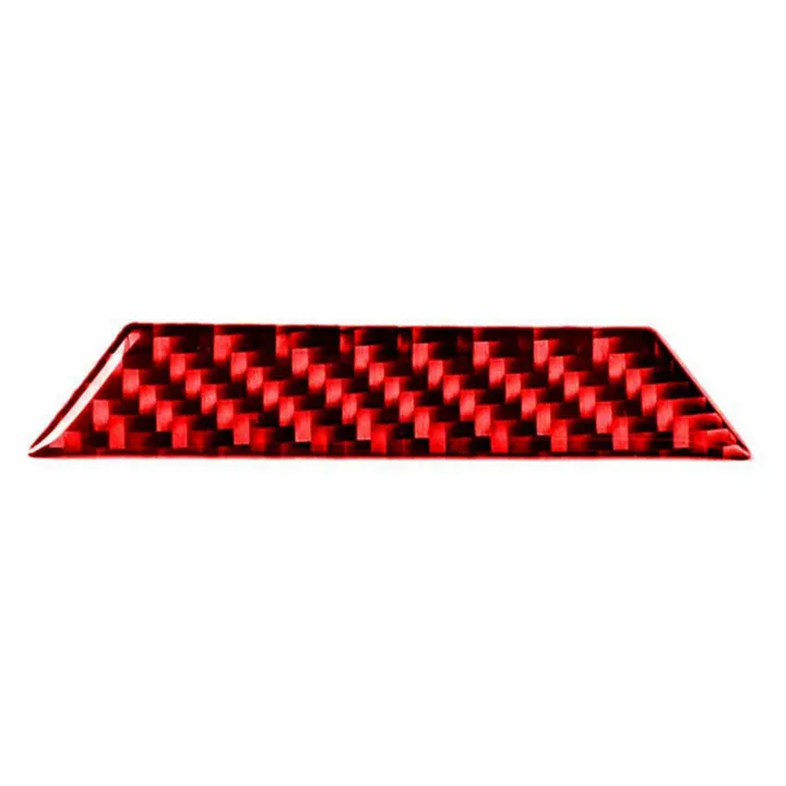 Car Storage Box Accessories ABS Red Carbon Fiber for 10Th Gen 2016 2017 ...