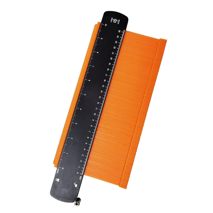 10 Inch Measuring Ruler Super Gauge Shape and Outline Tool Measuring ...