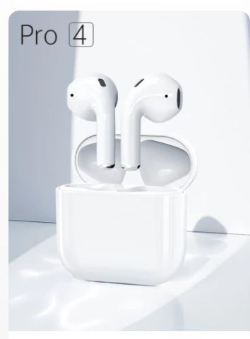 New TWS Pro 4 Bluetooth 5.0 Wireless Headphones TWS Earburds Sports in ...