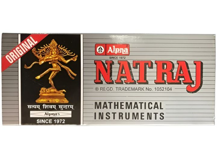 Natraj Mathematical Instrument Tool Set For Geometry & Learning Kids ...